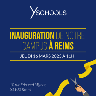 Y SCHOOLS inaugure son campus à Reims le 16 mars 2023 – Y SCHOOLS (ex ...